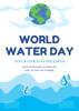 Free and customizable world water day templates