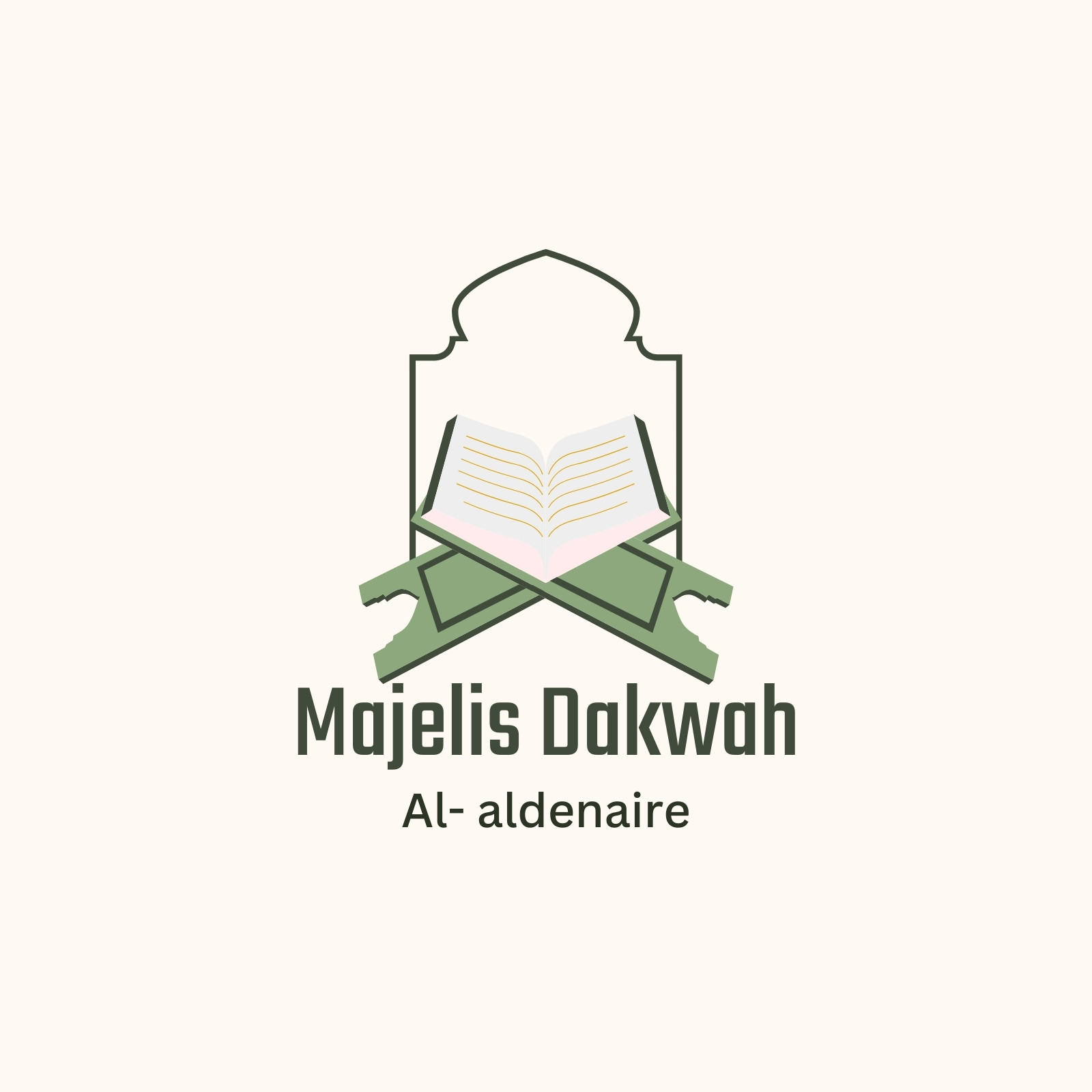 Gratis desain contoh majelis - Canva