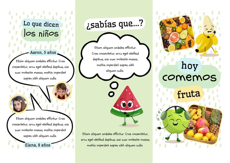 Plantillas comida saludable - Gratis y editables - Canva