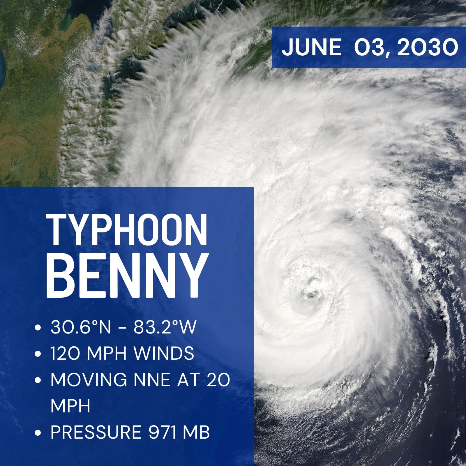 Free and customizable typhoon templates