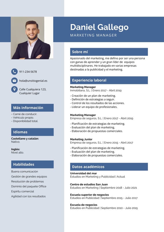 Crear currículum vitae en línea gratis - Creador de CV | Canva