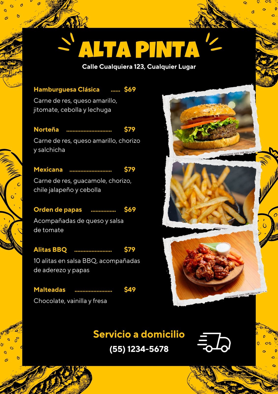 Plantillas Solo Para El Menú Principal