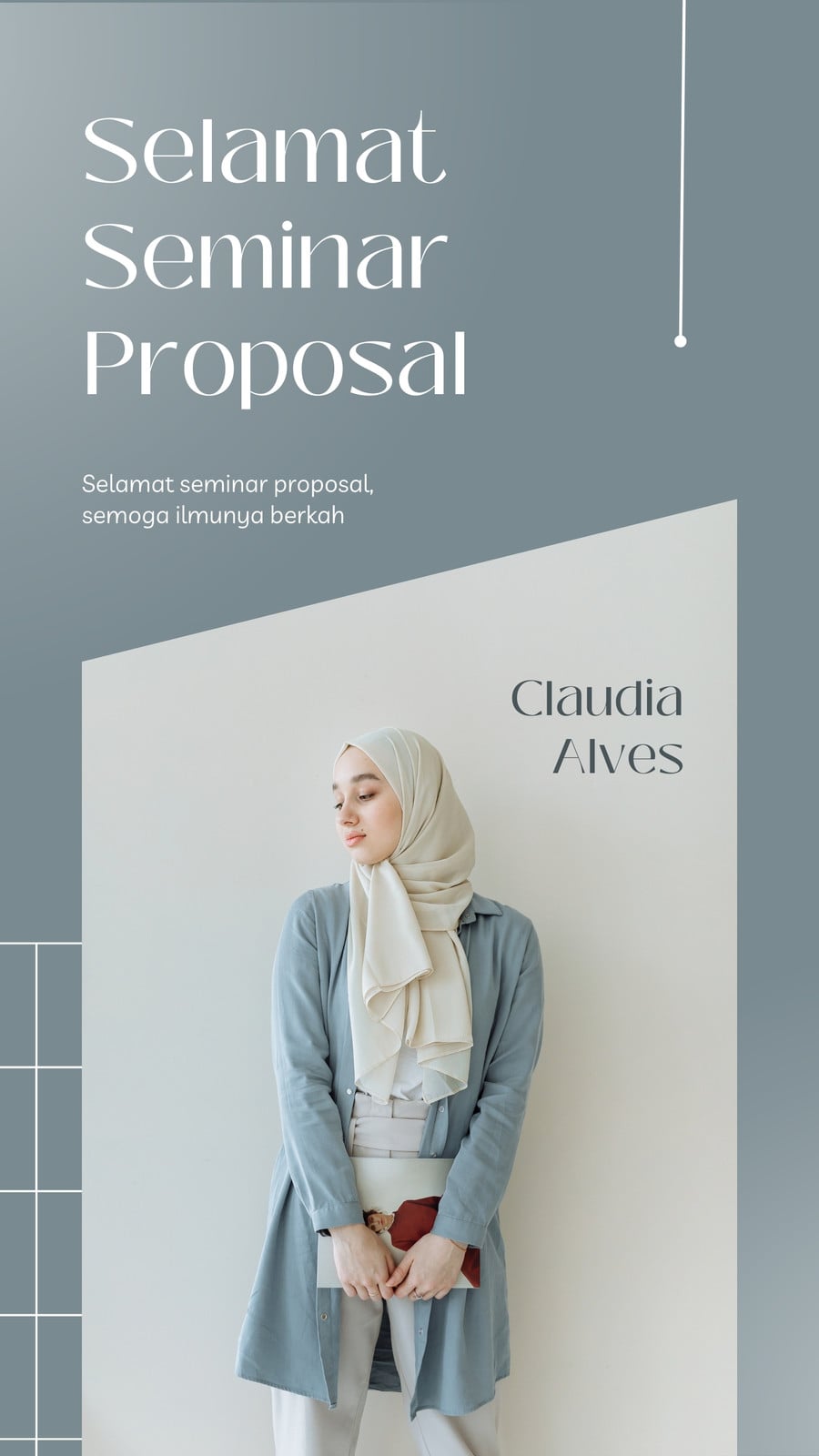 Gratis desain contoh sempro - Canva