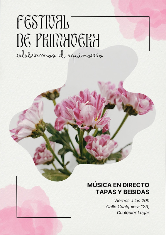 Carteles de la primavera: Plantillas para imprimir | Canva