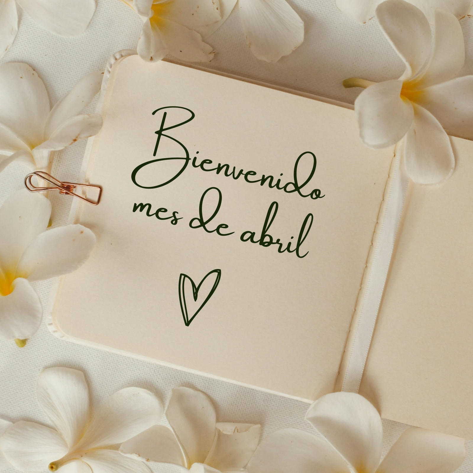 Plantillas Bienvenido abril - Gratis y editables - Canva
