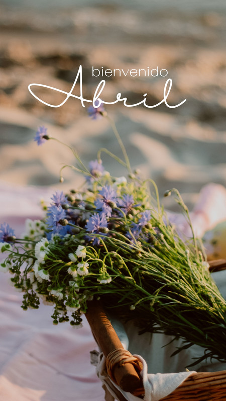 Plantillas Bienvenido abril - Gratis y editables - Canva