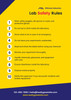Free printable lab safety poster templates | Canva