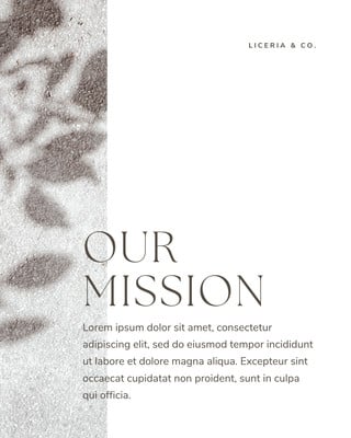 Free and customizable mission statement templates