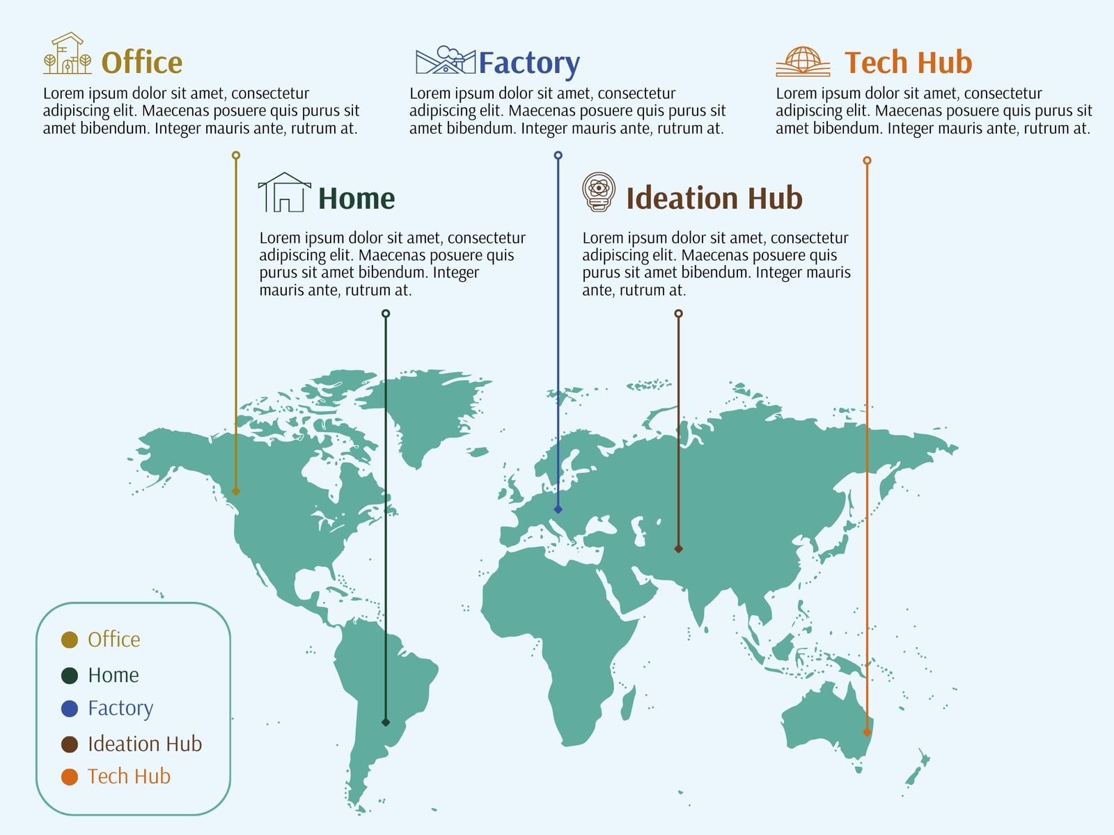 Free and customizable world map templates | Canva