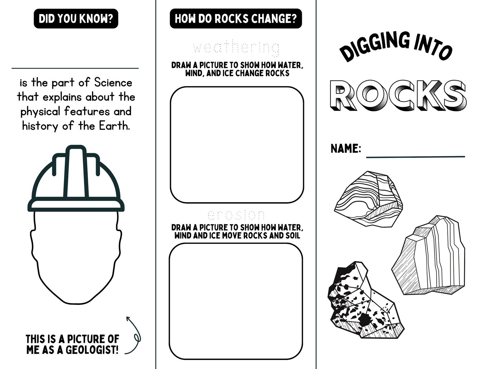 Coloring Pages Rocks Soil Water [2025]