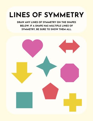 Drawing Lines Of Symmetry Worksheets Draw Line Of Symmetry
