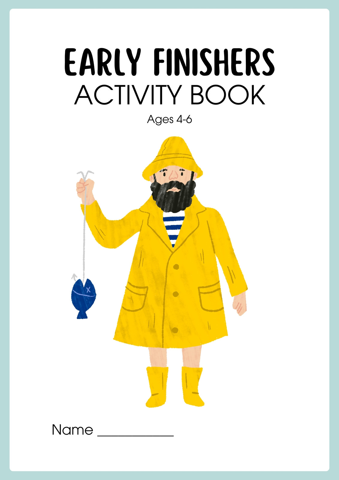 Free and customizable activity book templates