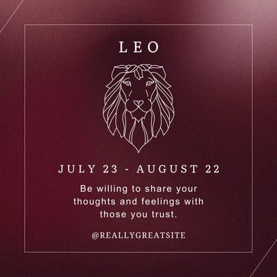Leo zodiac instagram 60 photos - Astrologytoyou.com