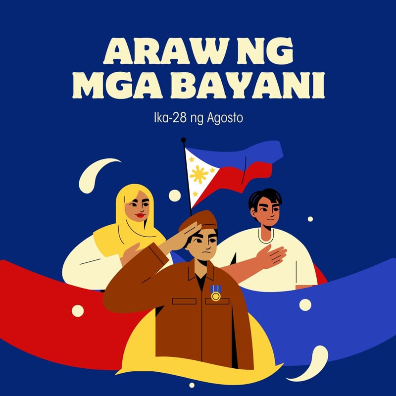 Araw Ng Mga Bayani Poster