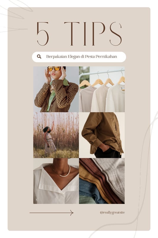 Gratis Contoh Pin Pinterest Keren Bebas Edit - Canva
