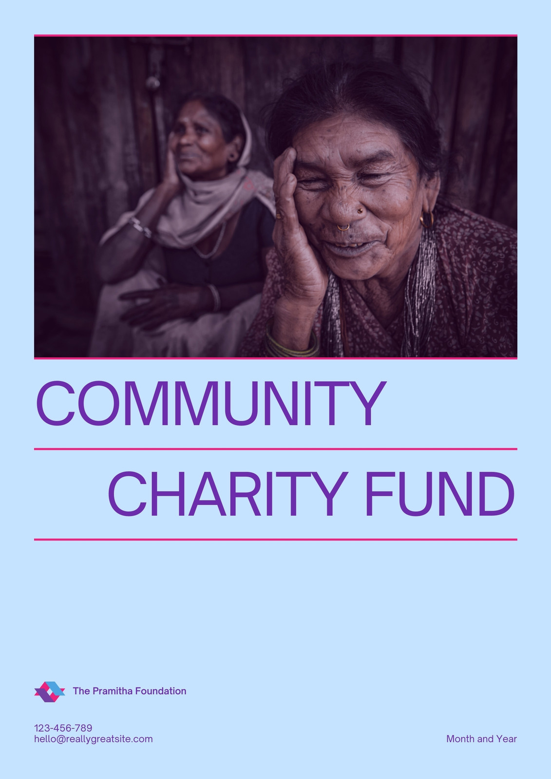 Free editable printable charity report templates | Canva