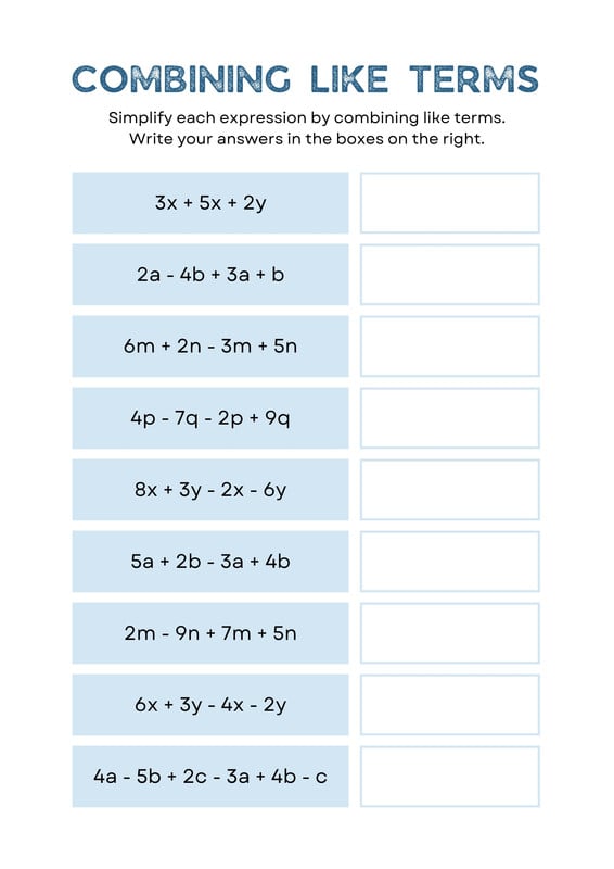 Balancing Equations Worksheet Ks3