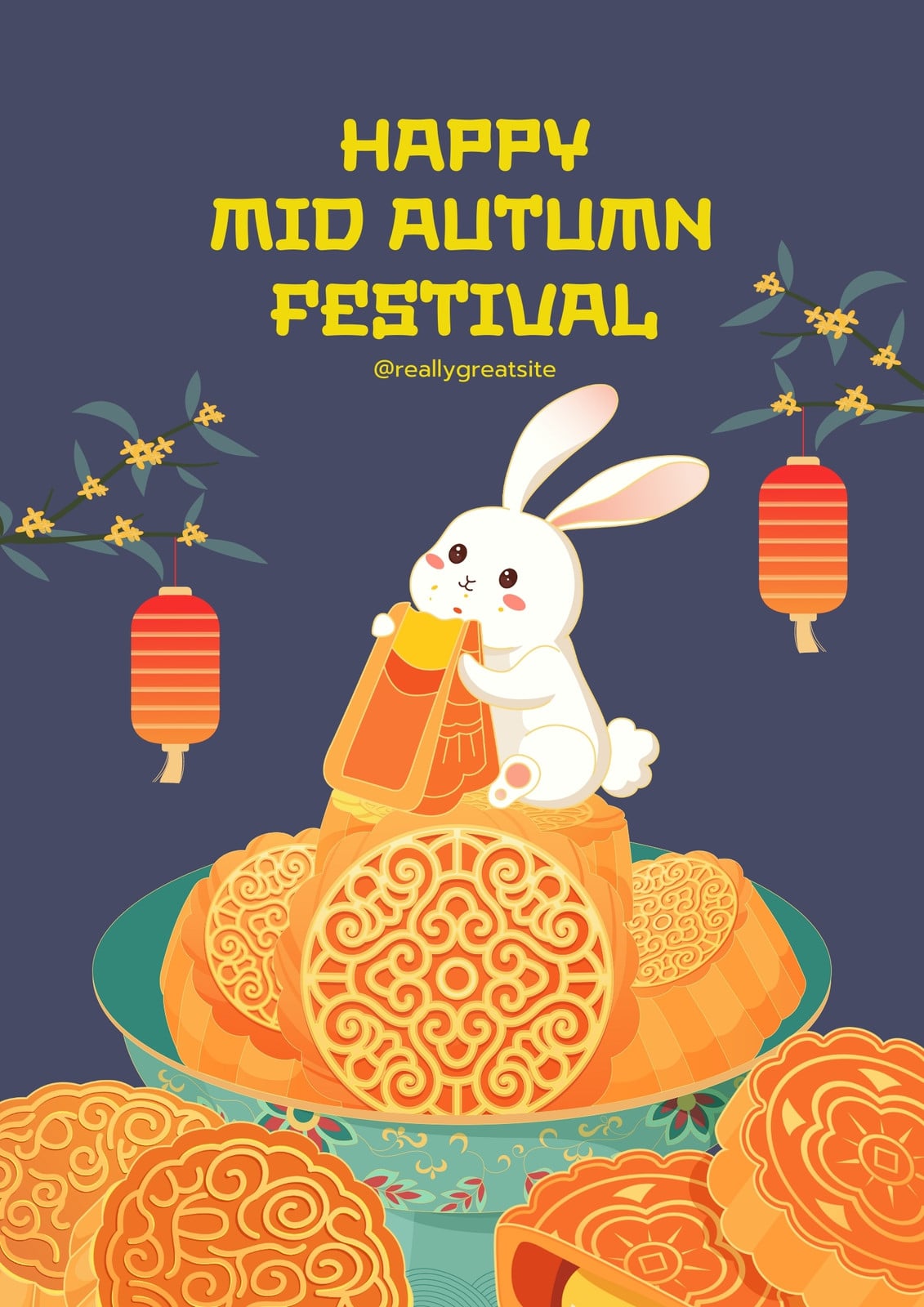 Page 4 - Free and customizable Mid-Autumn Festival templates | Canva