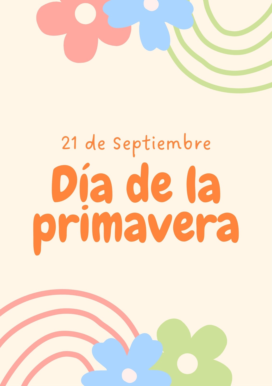 Carteles de la primavera: Plantillas para imprimir | Canva
