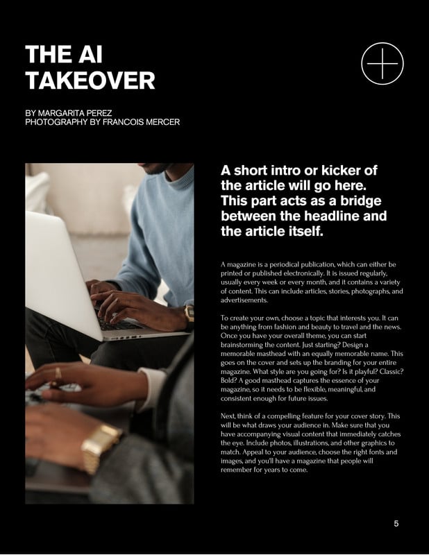 Magazine Printing - Design and print magazines with ease - Canva