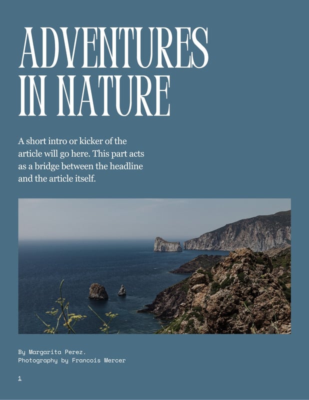 Magazine Printing - Design and print magazines with ease - Canva