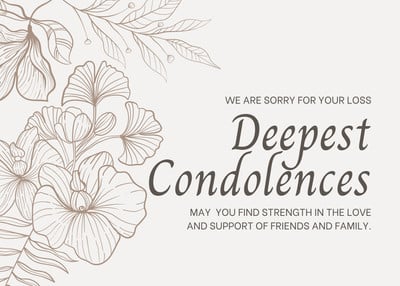 Sorry For Your Loss Coloring Pages