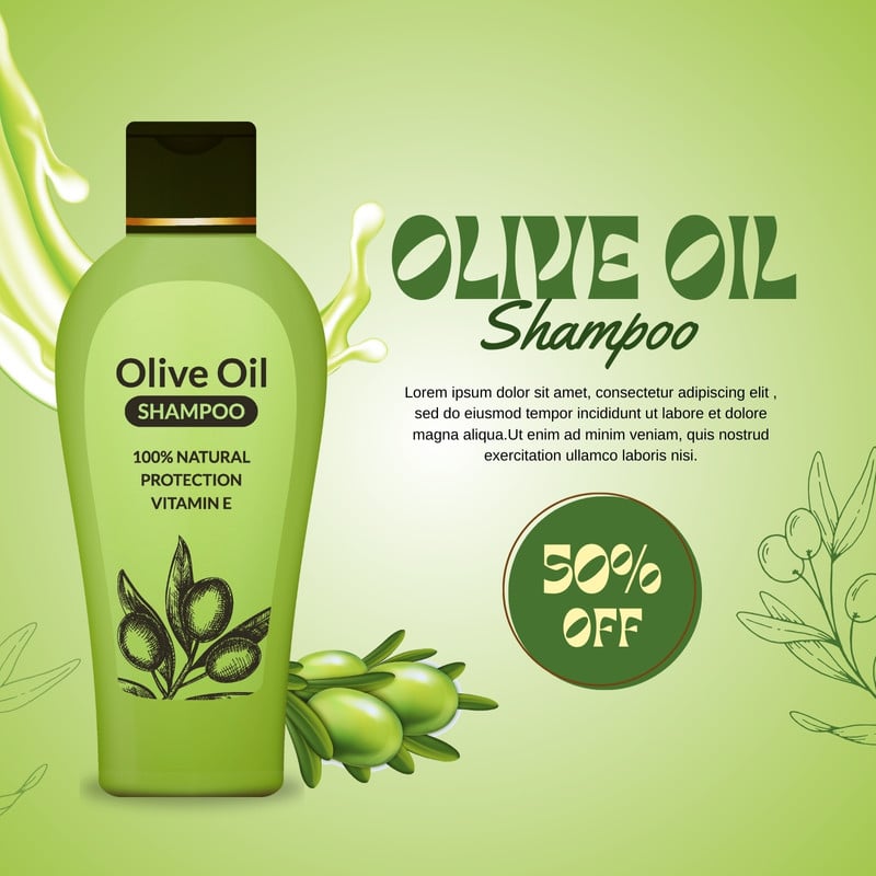 Free and customizable shampoo templates