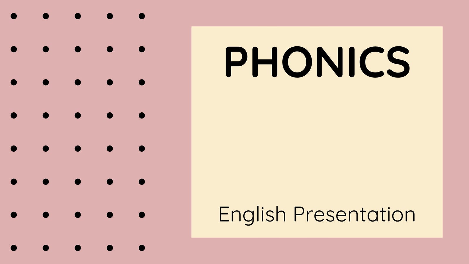 Free and customizable phonics templates