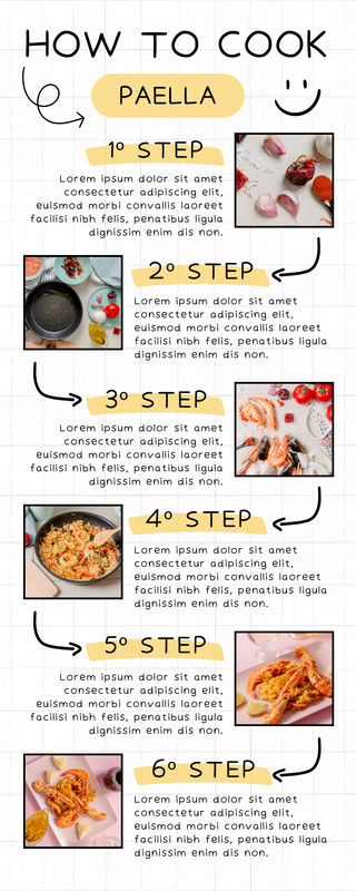 Free and customizable step by step templates