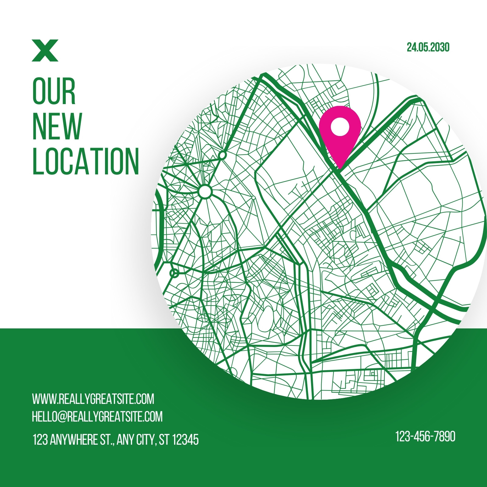 Free and customizable location templates