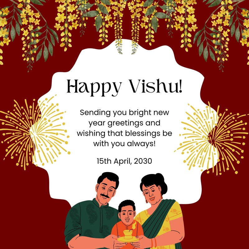 Happy Vishu Memes