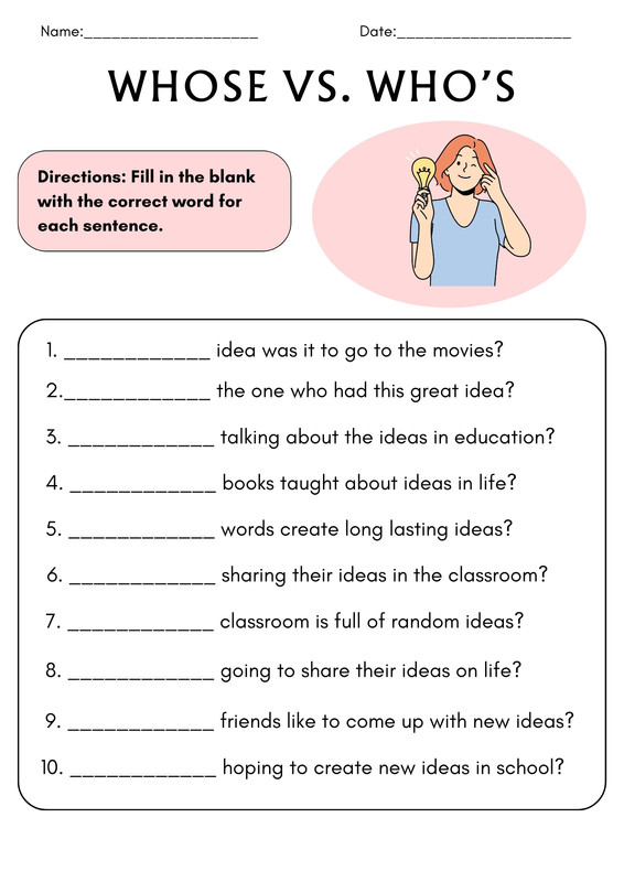 Whose Vs Who S Q&A: Who's Vs Whose | Australian Writers' Centre