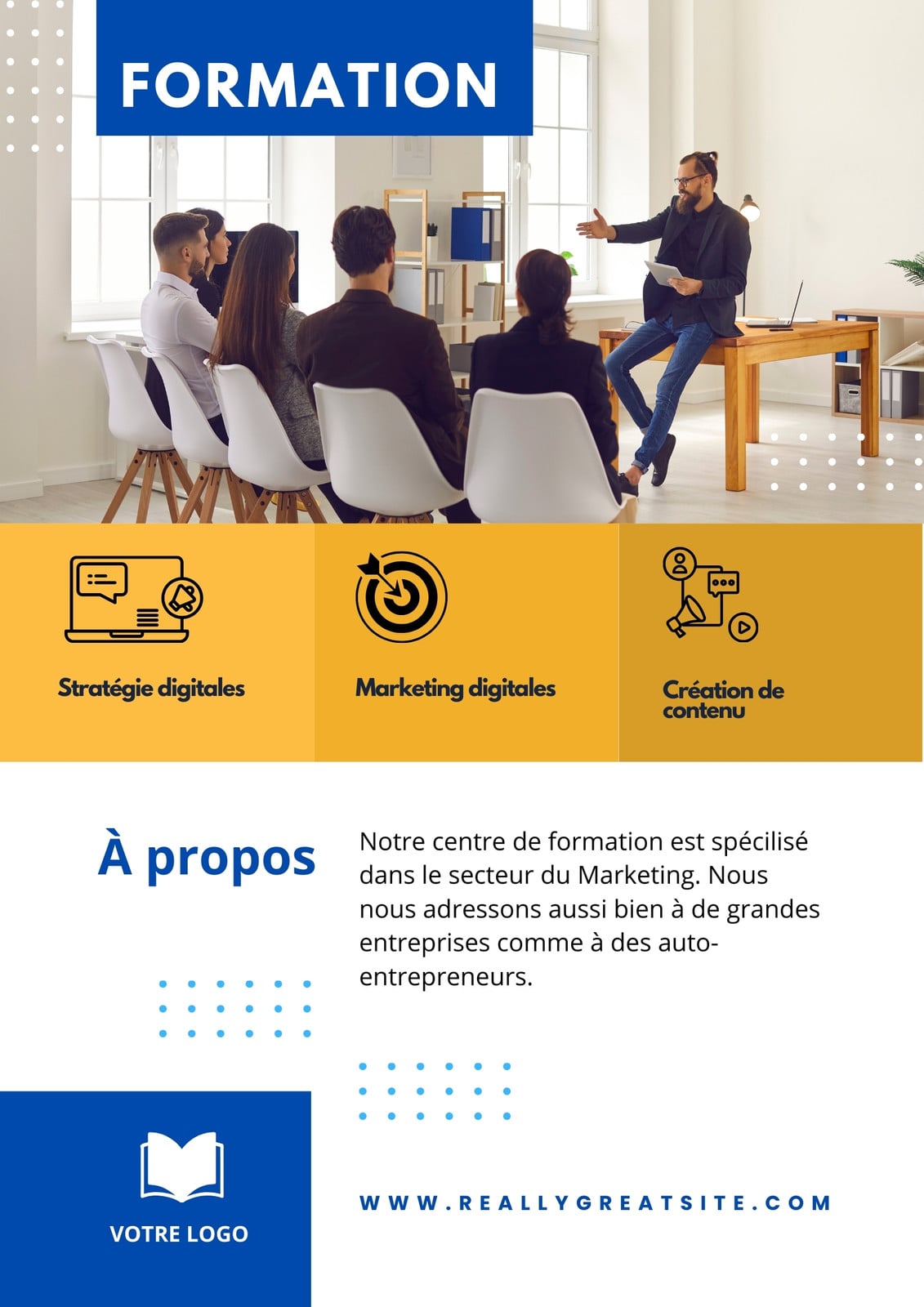 Modèles et supports de formation | Canva