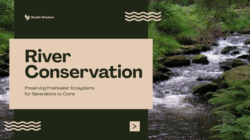 Free and customizable river templates