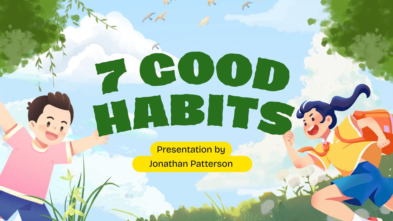Free and customizable habits templates