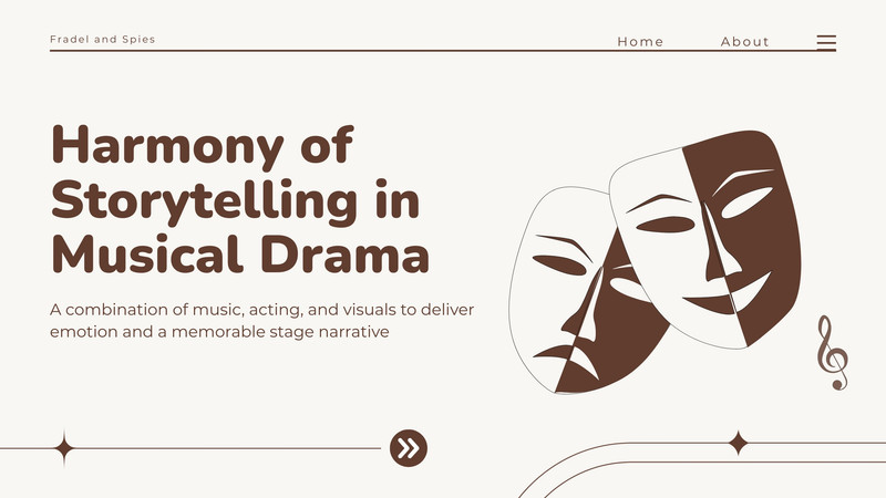 Free and customizable drama templates