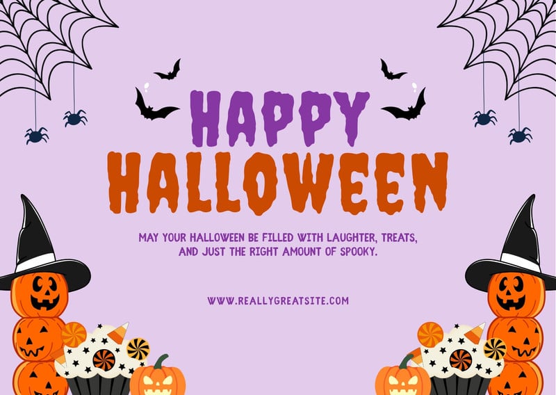Free printable editable Halloween card templates | Canva