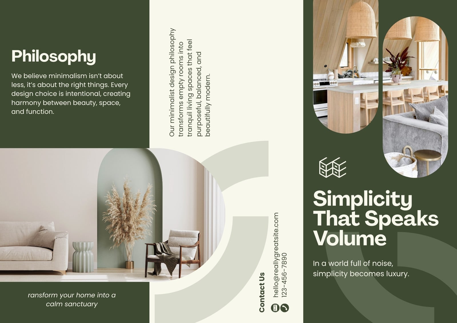Page 8 - Free, printable professional brochure templates | Canva