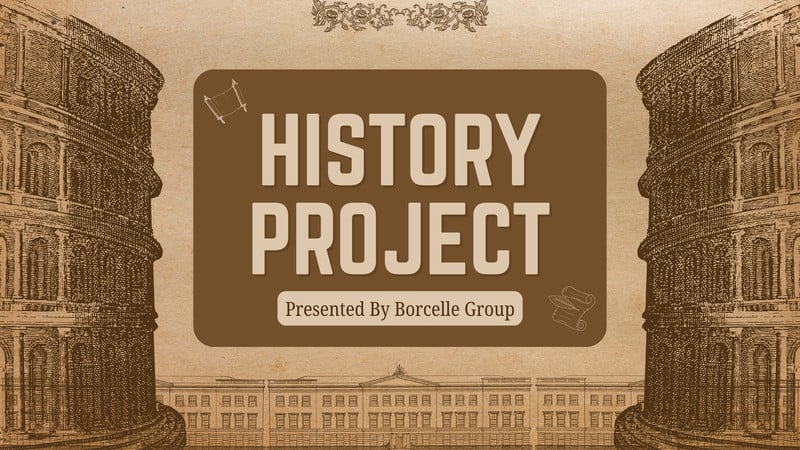 Free and customizable ancient templates