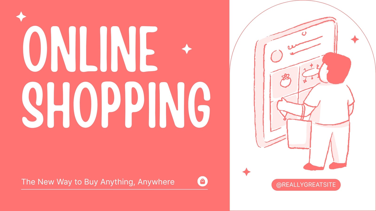 Free and customizable shopping templates