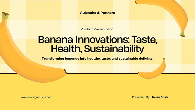 Free and customizable banana templates