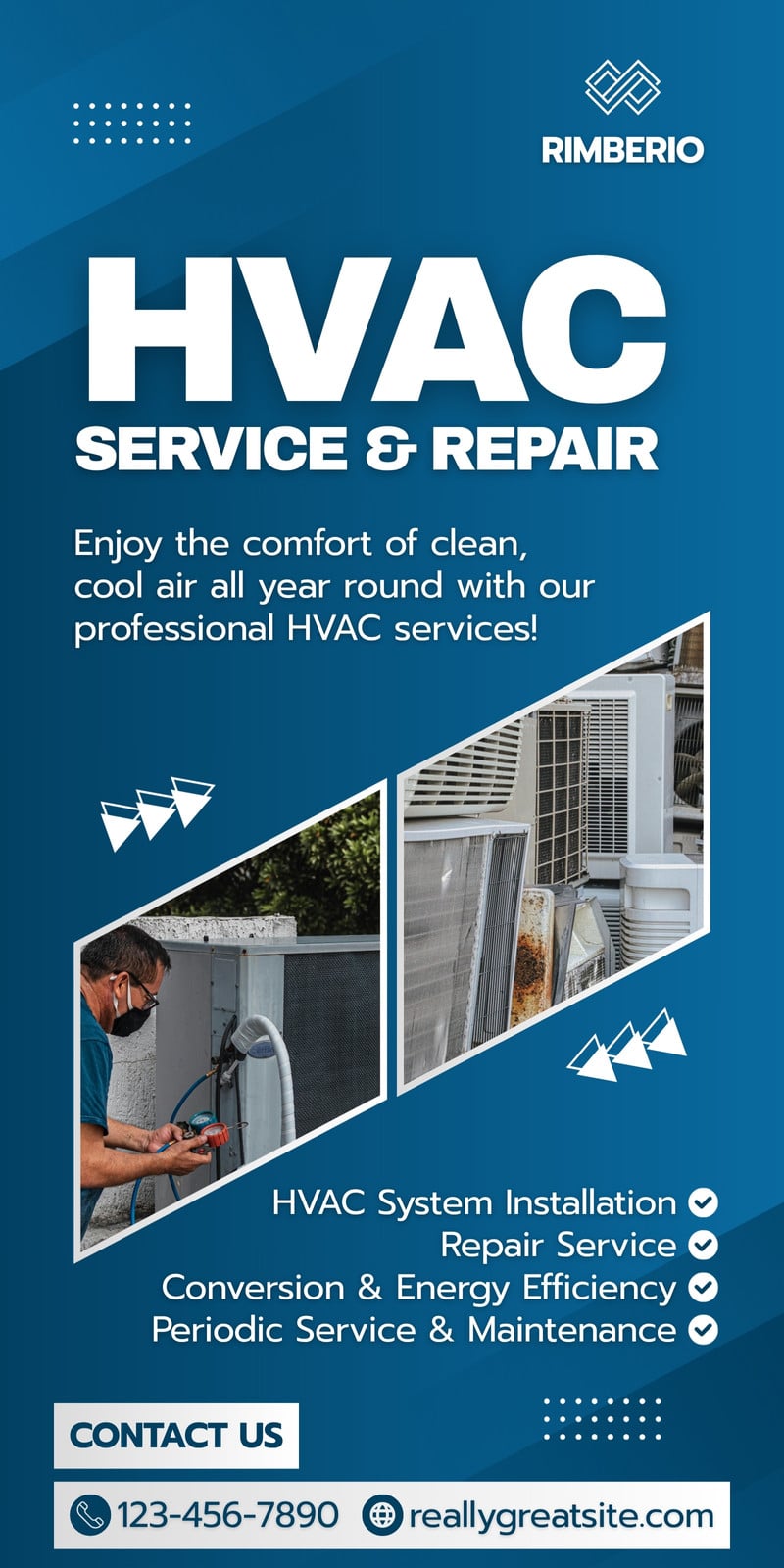 Free and customizable hvac templates