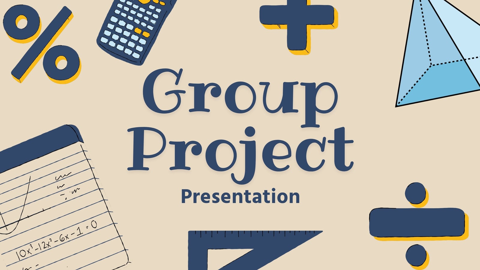 Free and customizable mathematics templates