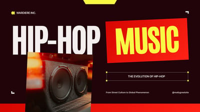 Free and customizable hip-hop templates | Canva