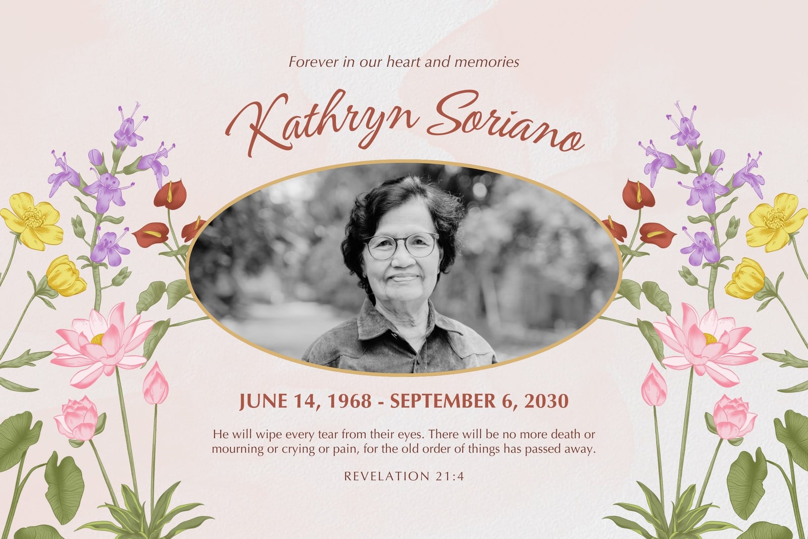 Customize 15+ Funeral Tarpaulins Templates Online - Canva