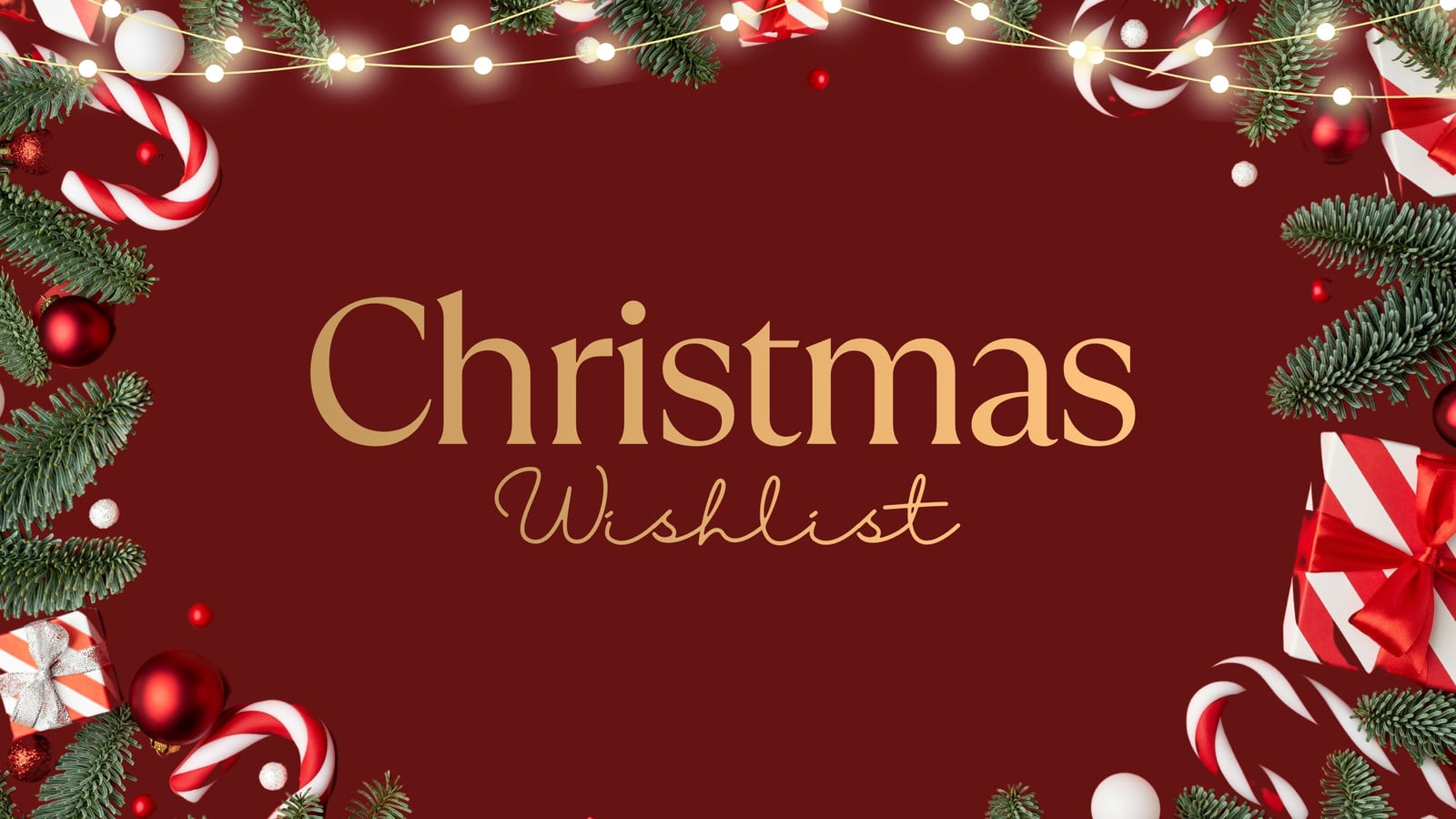 Free and customizable Christmas wishlist templates | Canva