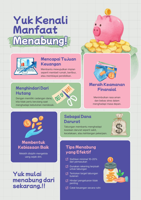 Gratis Contoh Poster Infografis Informatif - Canva