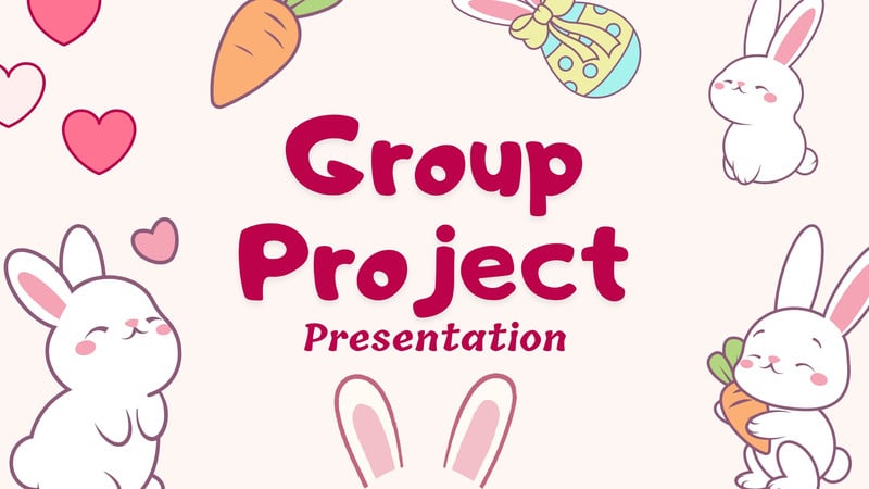 Free and customizable bunny templates
