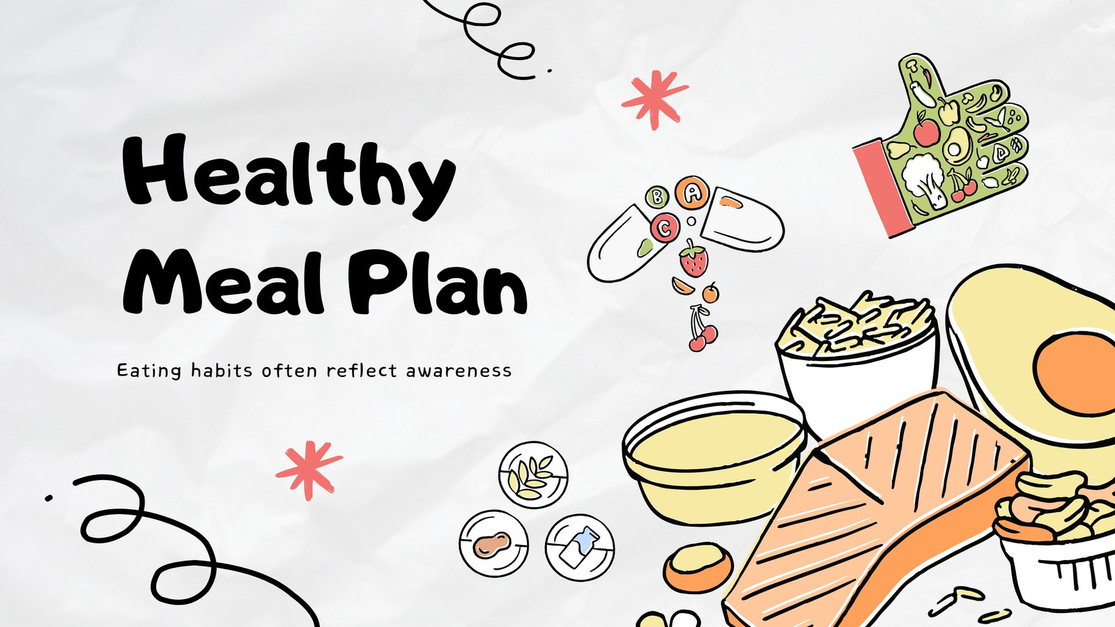 Free and customizable diet templates