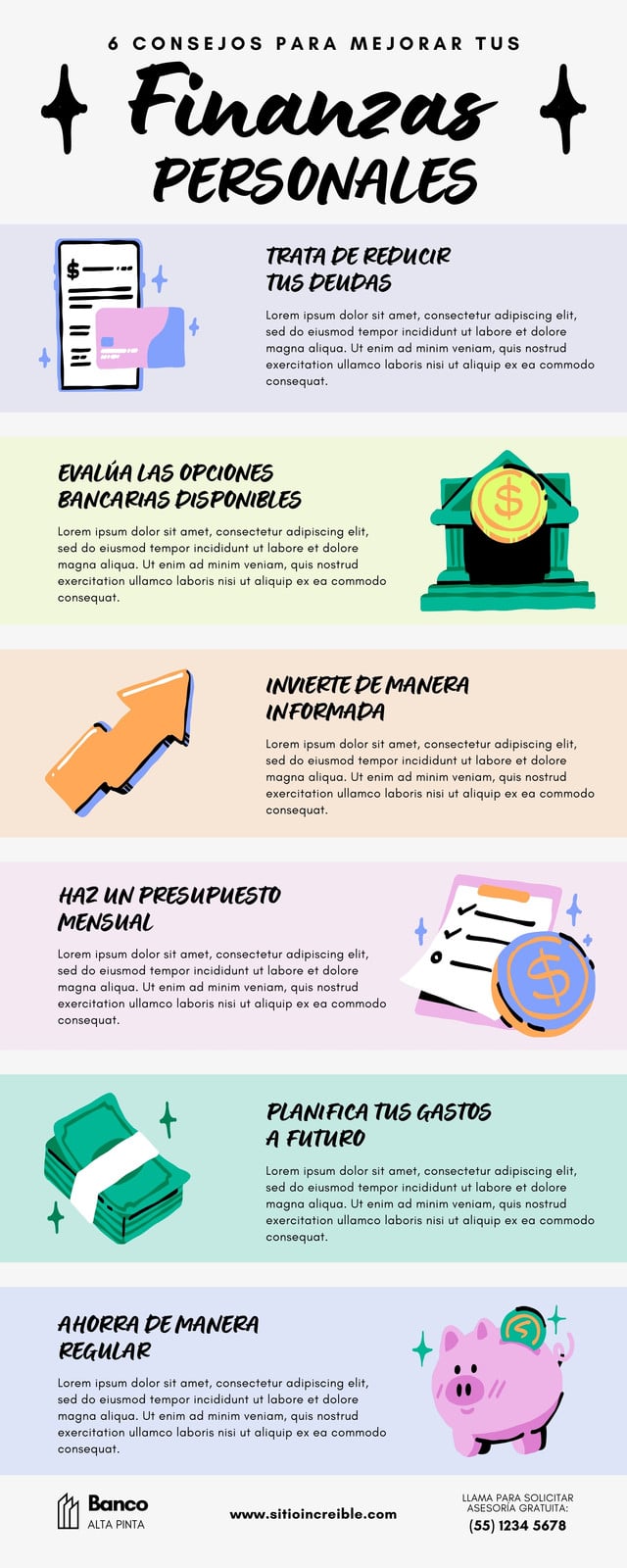 Infografías creativas para editar - Ejemplos y plantillas gratis | Canva